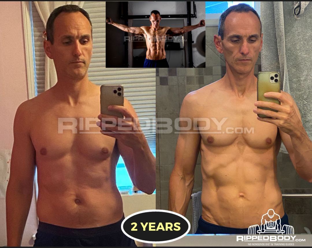 Client Results, Online Coaching - Ripped Body